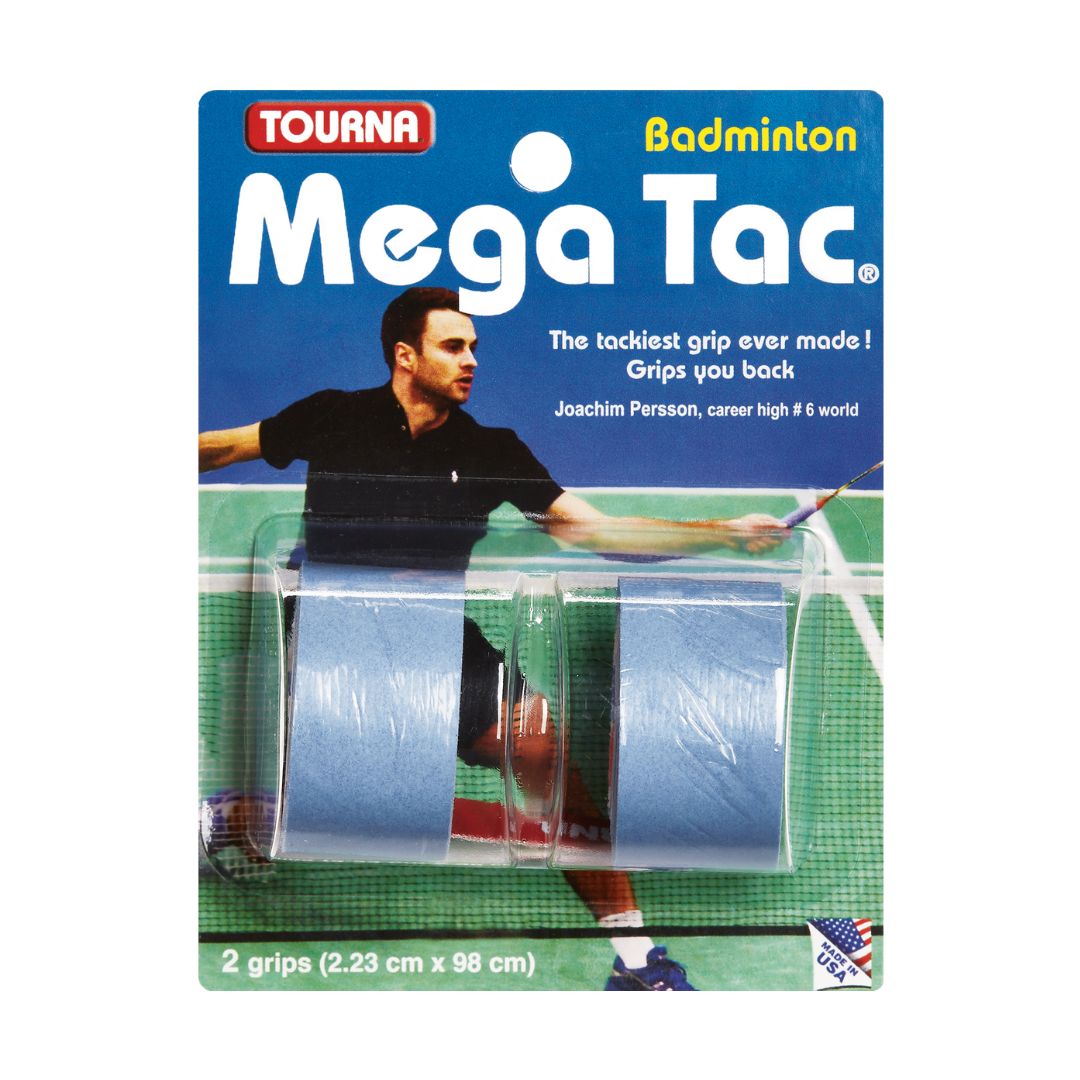 Tourna Mega Tac Badminton x2 (Blue) – Racquet Center