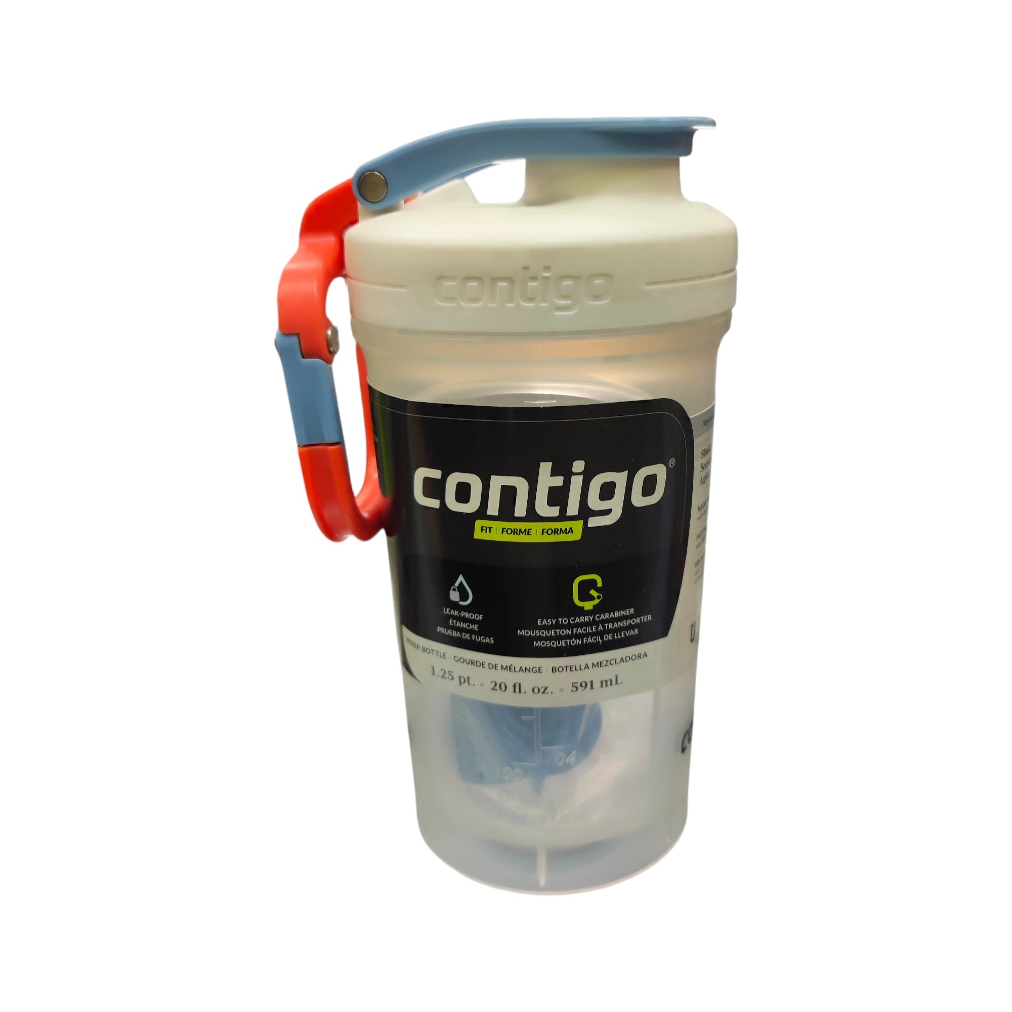 Contigo Shake Go Fit Mixer Coral – Racquet Center