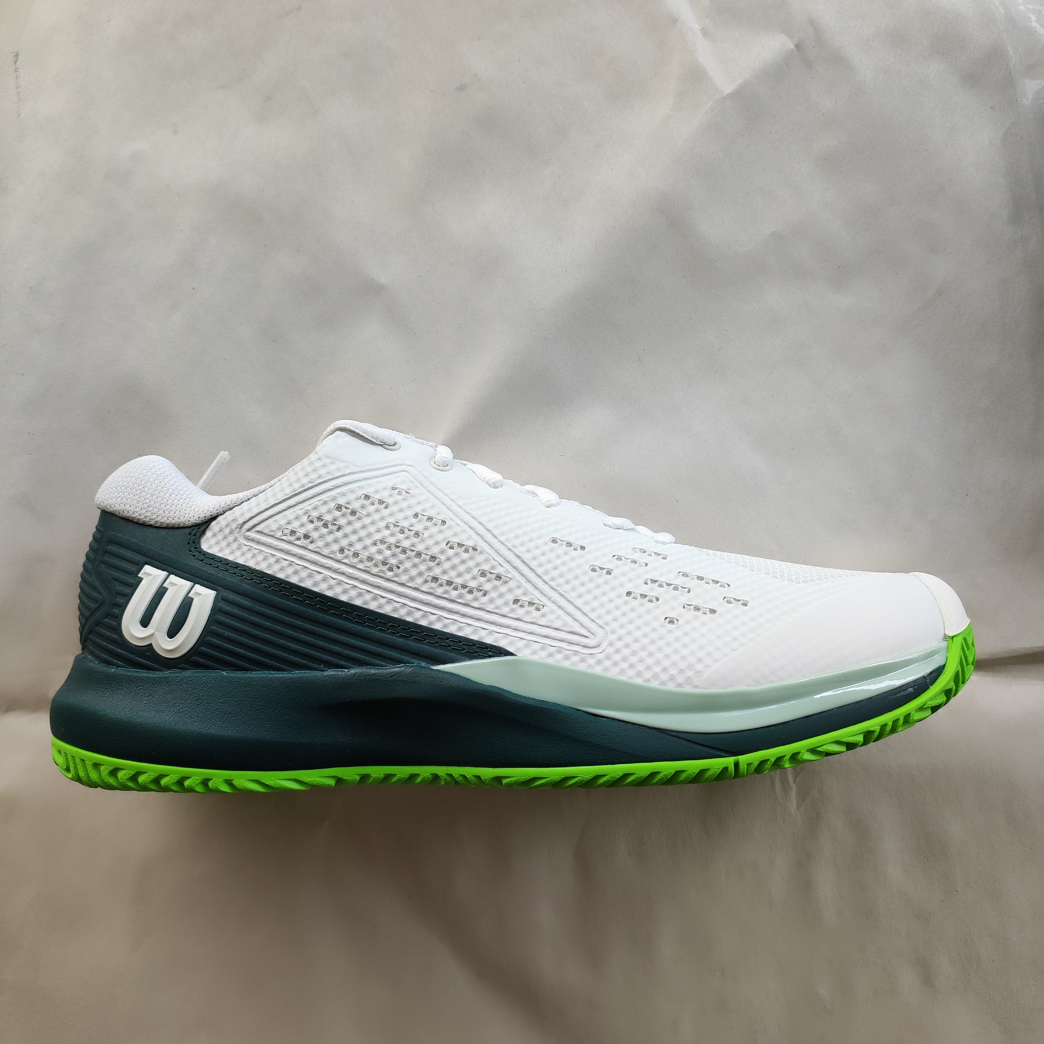 Wilson Rush Pro Ace White/Green – Racquet Center